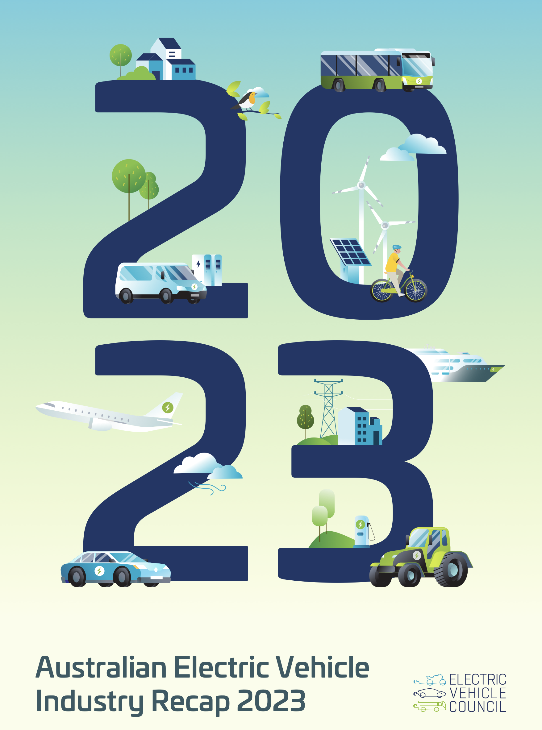 Australian Electric Vehicle Industry Recap 2023 - Electric Vehicle Council